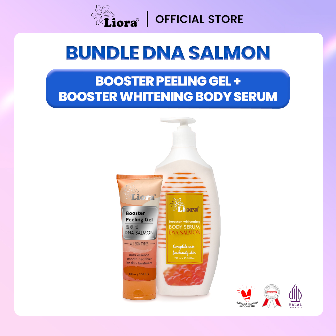 LIORA PAKET BUNDLE DNA Salmon - Liora Beauty