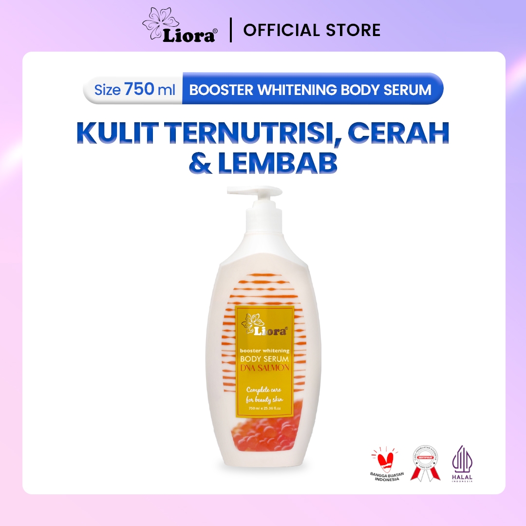 LIORA Booster Whitening Body Serum (DNA Salmon) - 750ML - Liora Beauty