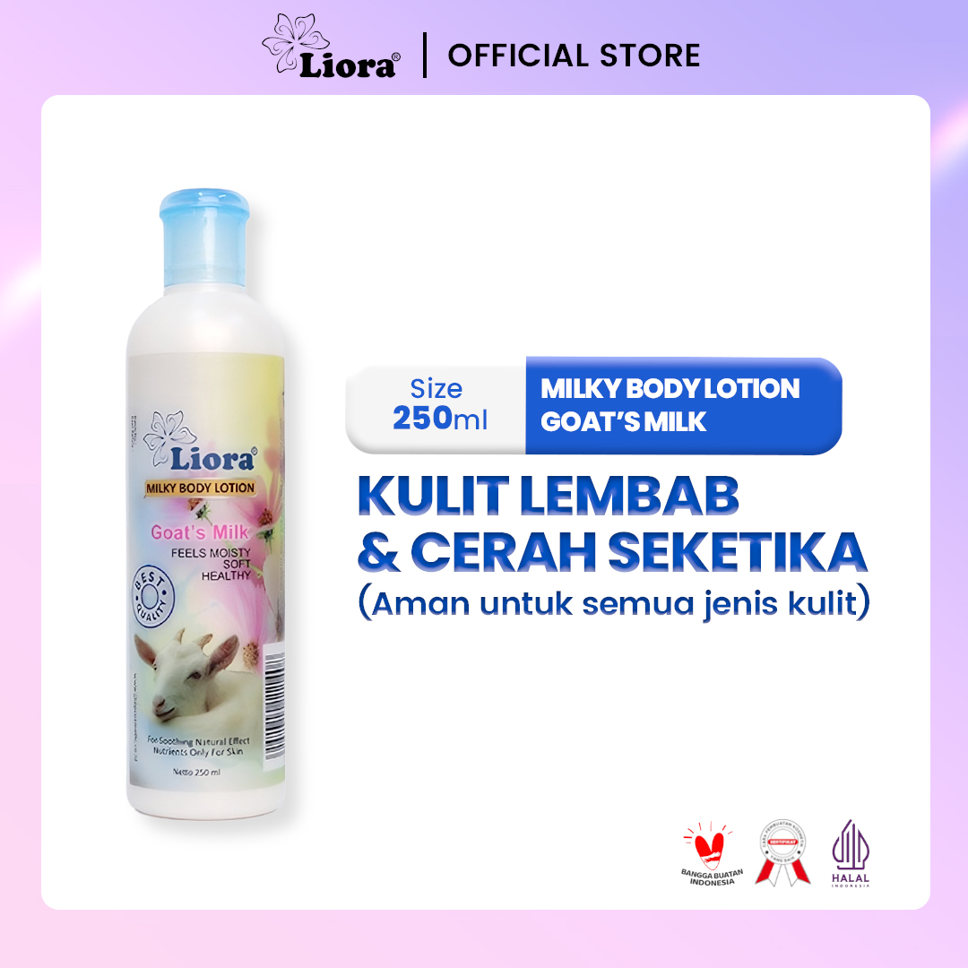 LIORA Milky Body Lotion (Goat’s Milk) 250ML - Liora Beauty