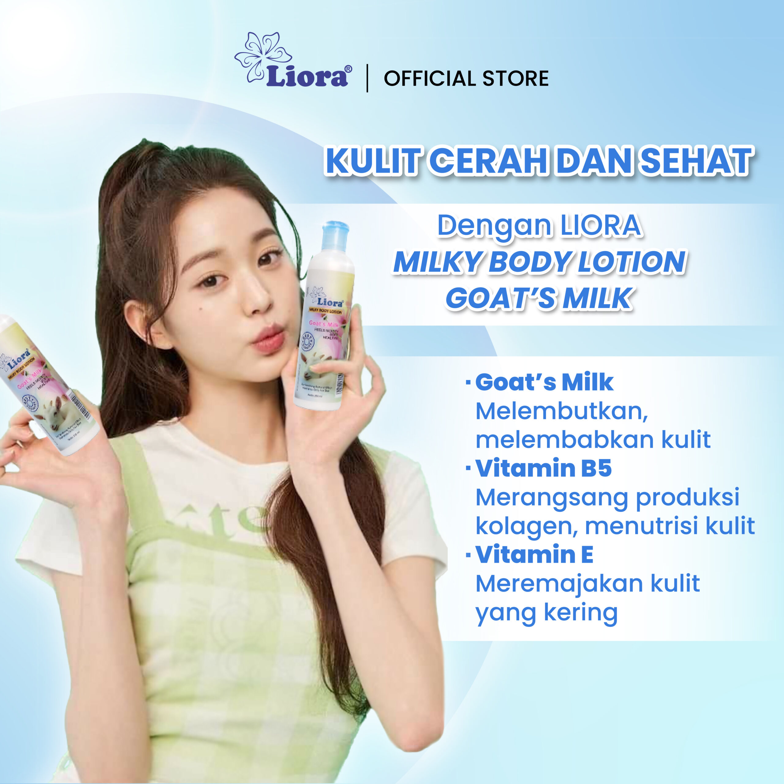 LIORA Milky Body Lotion (Goat’s Milk) 250ML - Liora Beauty